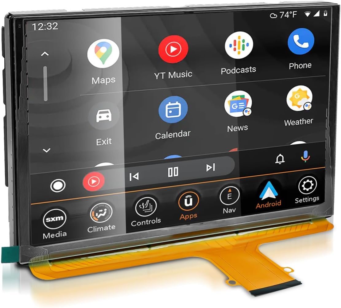 Amazon.com: 8 Inches 55Pin Touch Screen LCD Monitor Radio Navigation ...