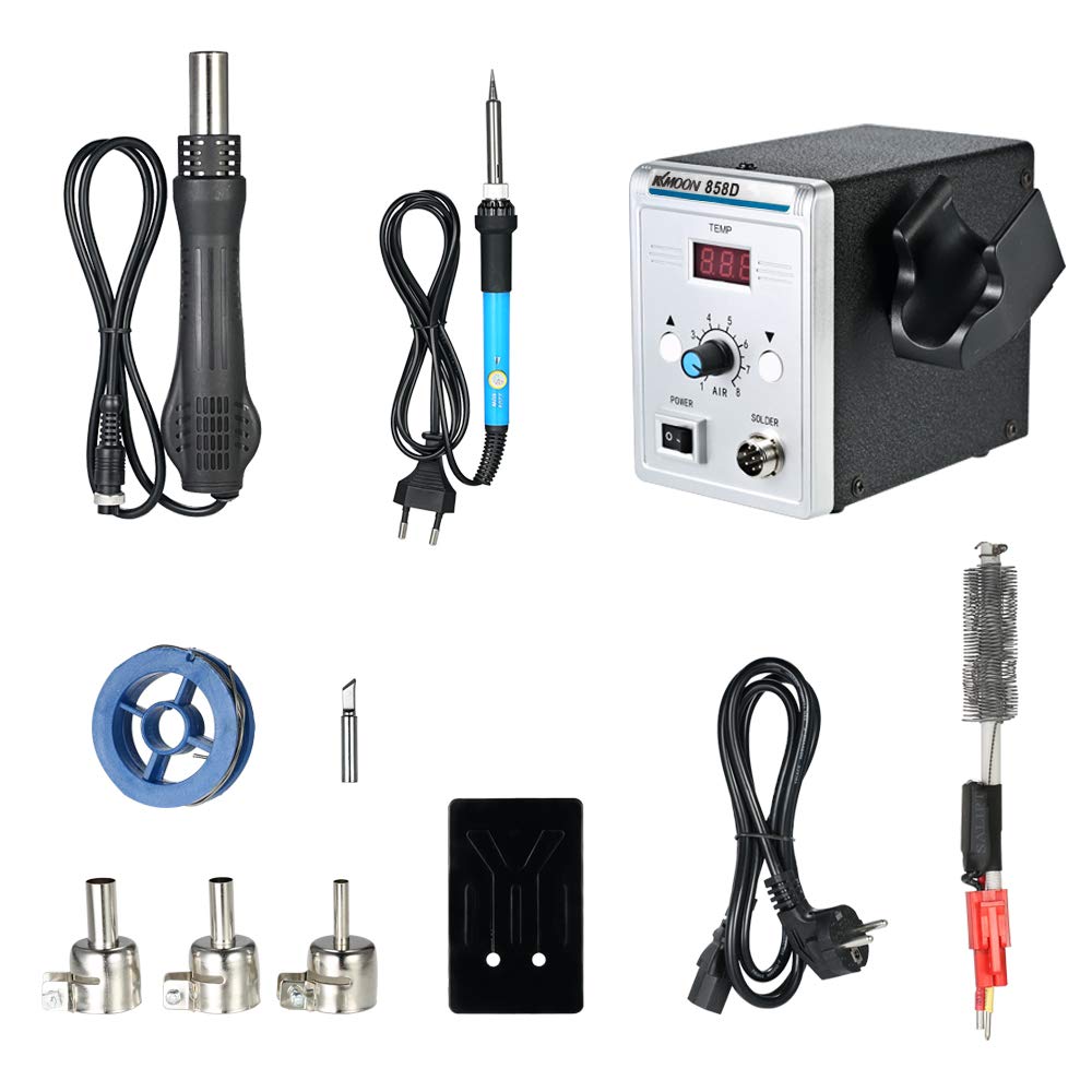 Buy fesjoy Soldering Station,LED Digital Solder Iron Station BGA Rework ...