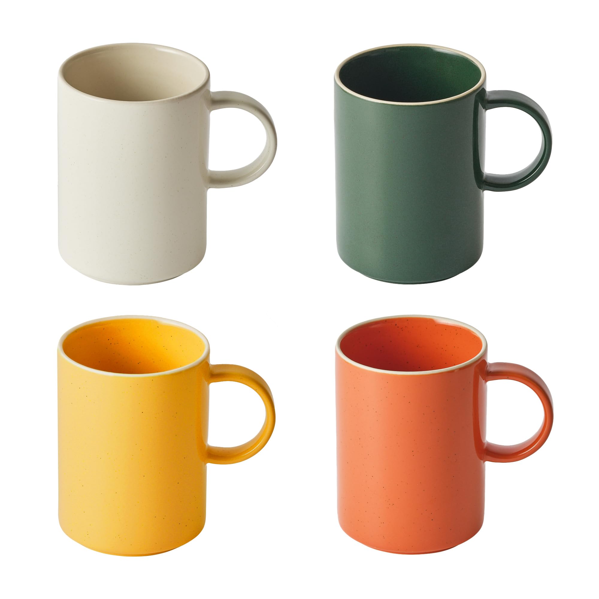 Amazon.com: Odense Ceramic Mugs Set of 4 - Coffee Mug - Modern ...