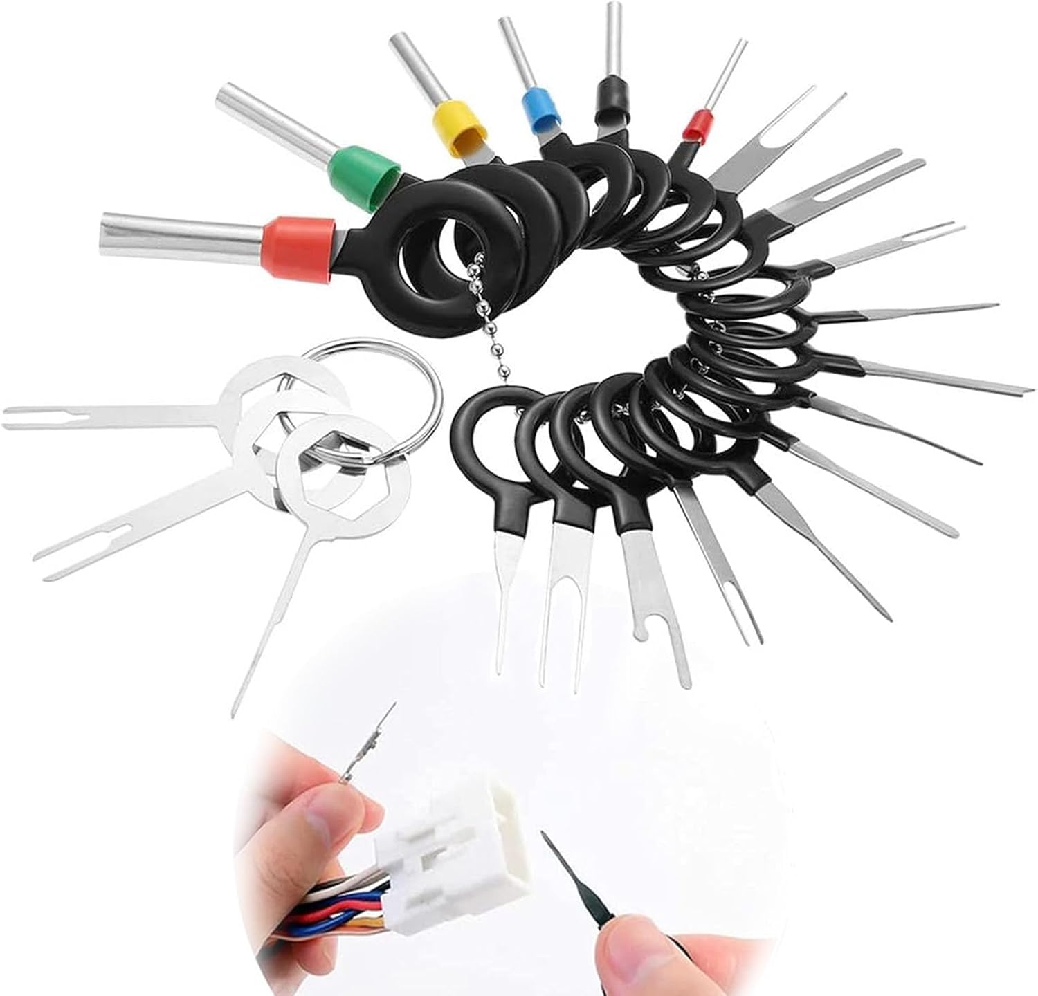 21PCS Terminal Removal Tool Connector Pin Electrical Car Repair ...