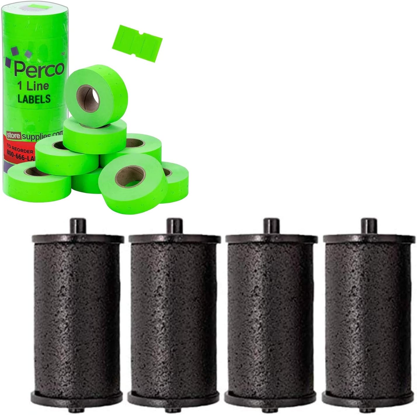 Amazon.com : Perco Ink Roll for Perco Pro 1 Line & Perco Pro 2 Line ...
