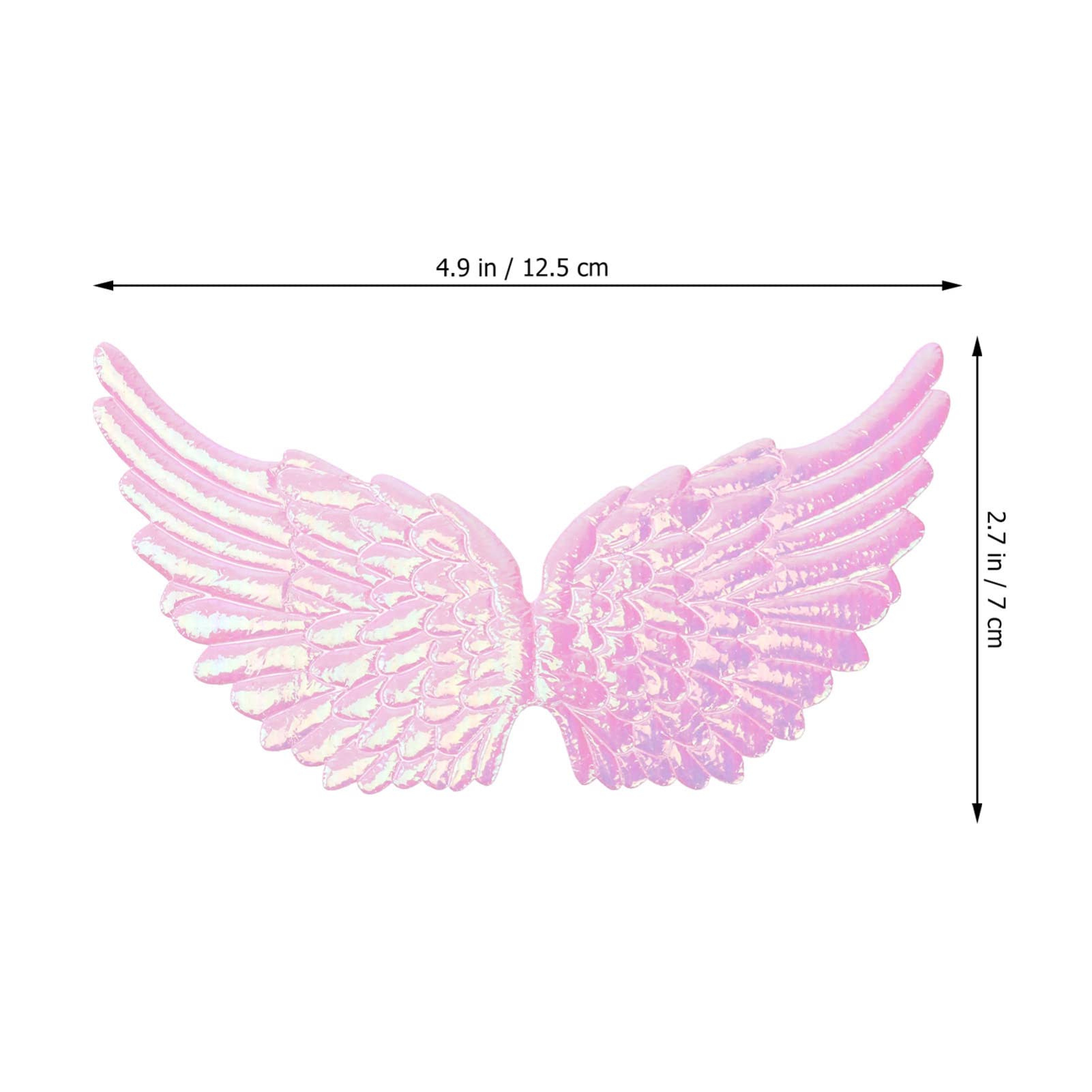 Snapklik.com : 12PCS Pink Glitter Angel Wings Craft Angel Wings Mini ...