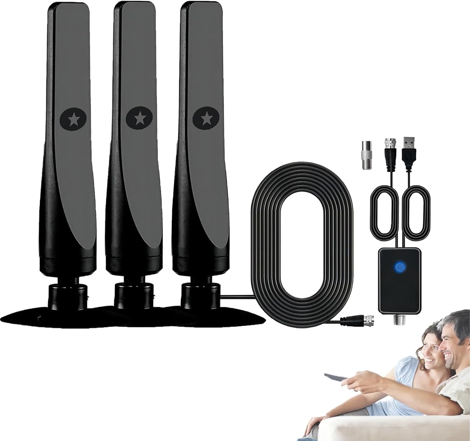 Amazon.com: Broadwave TV Antenna, Broad Wave TV Antenna Indoor, Digital ...