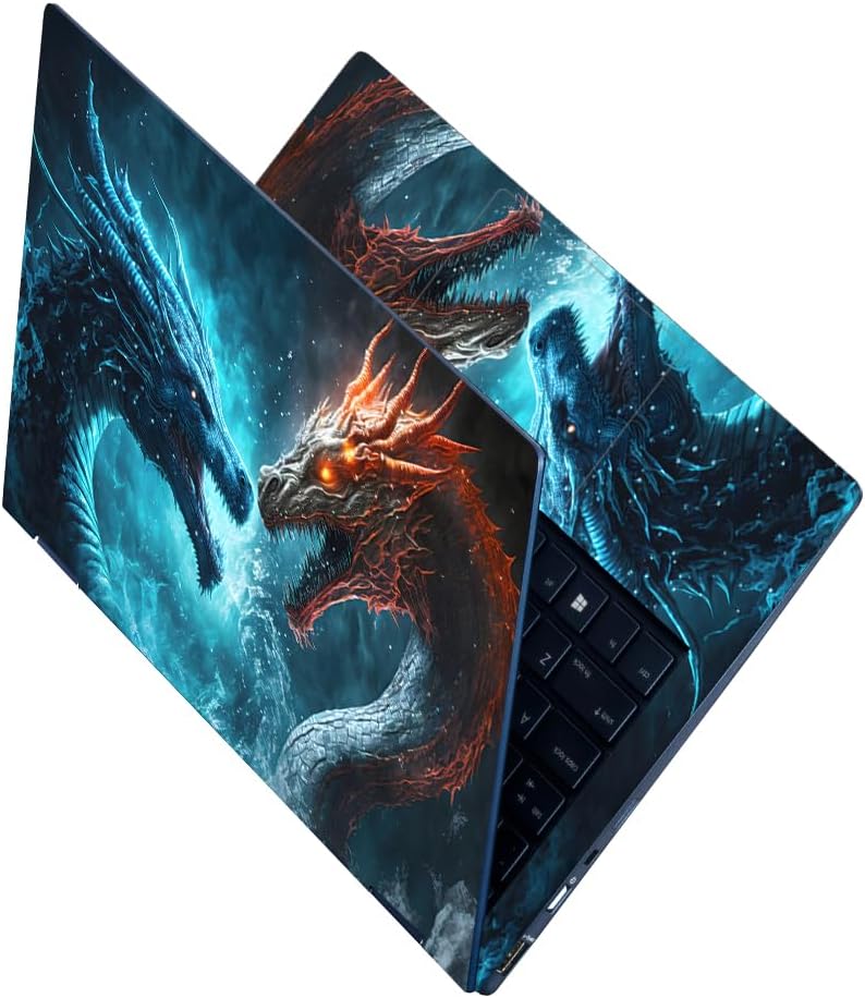 FineArts Full Body Laptop Skin Upto 15.6 inch Sticker Compatible for ...