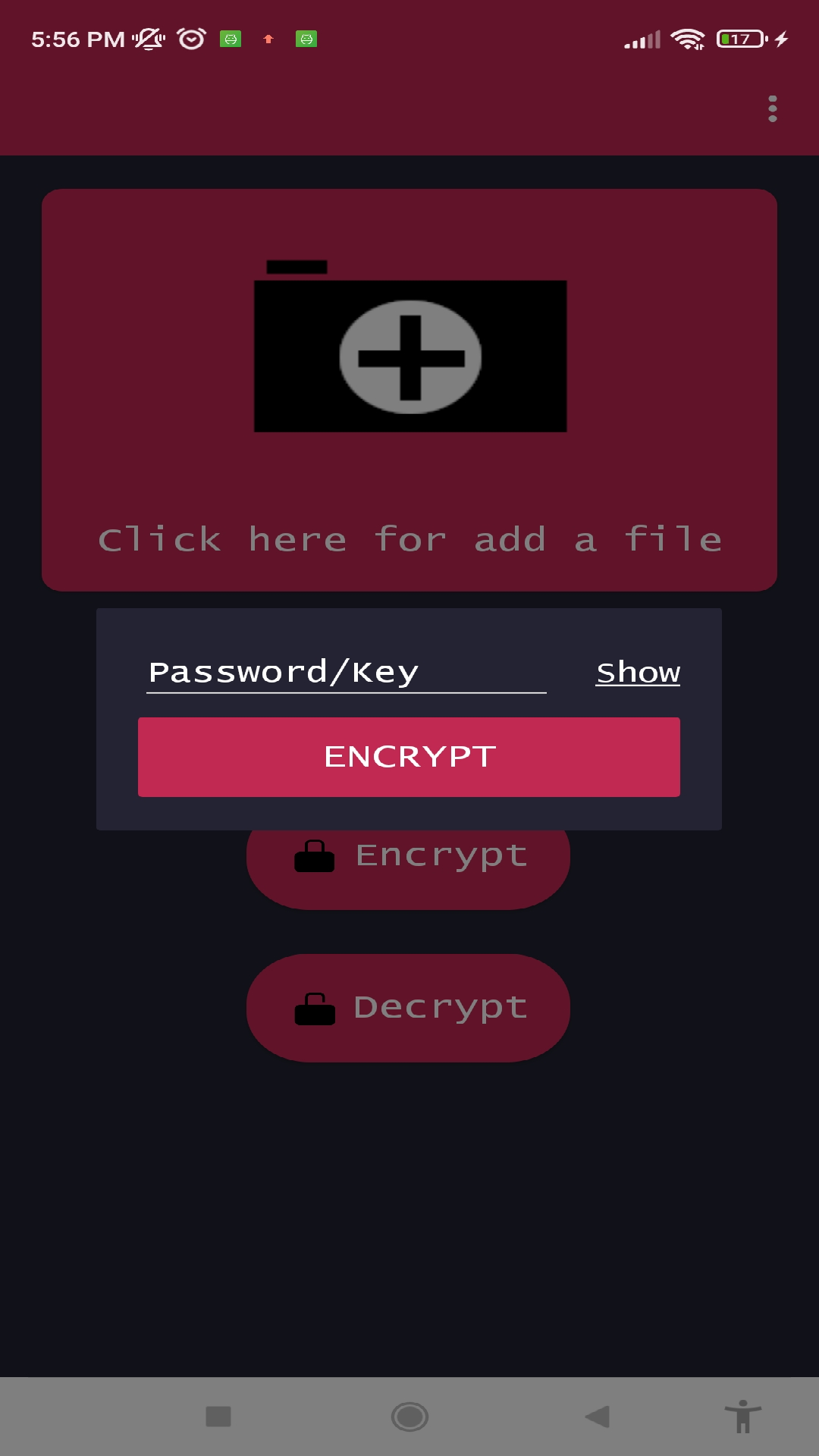 AES Cryptographic Tool - App on Amazon Appstore