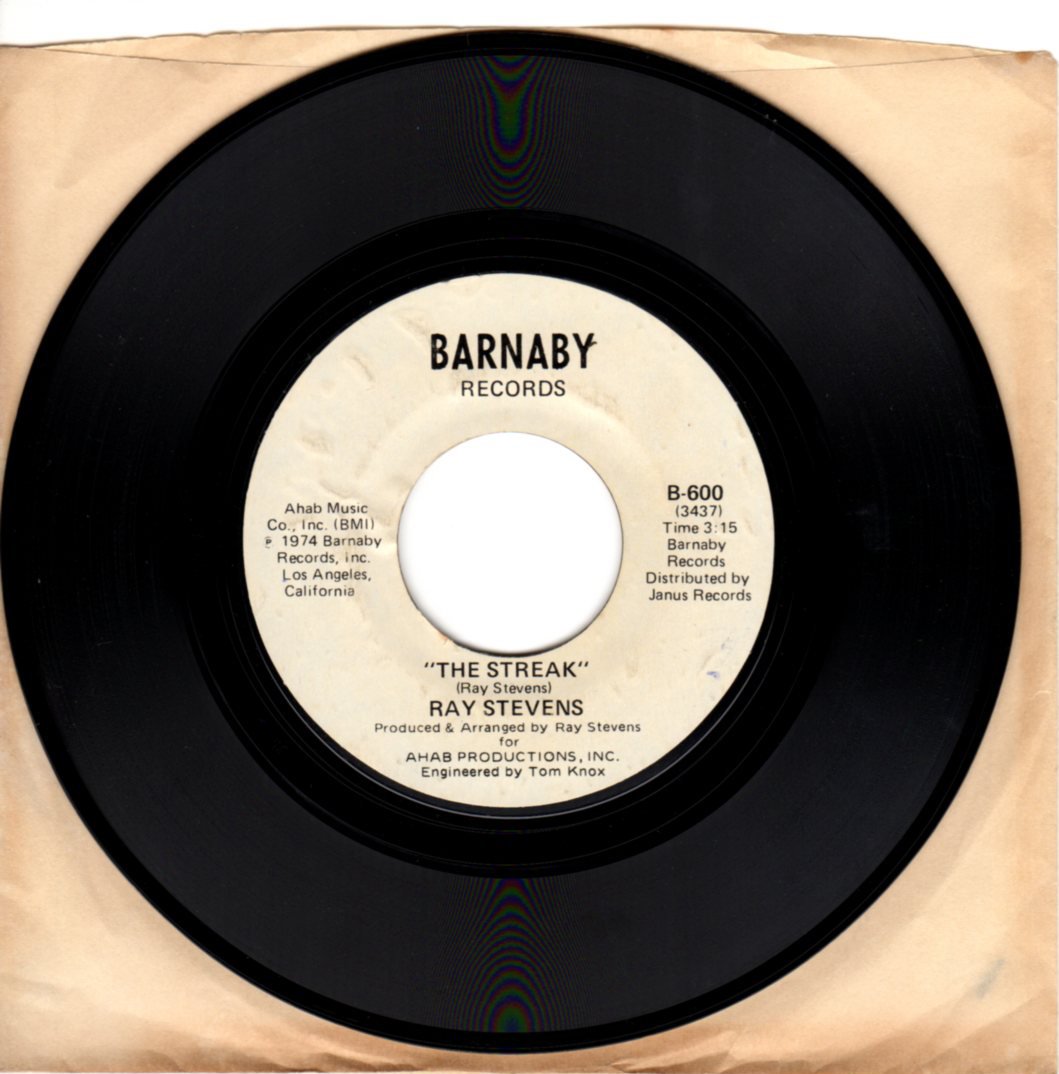 Ray Stevens - Ray Stevens: The Streak b/w You've Got the Music Inside ...