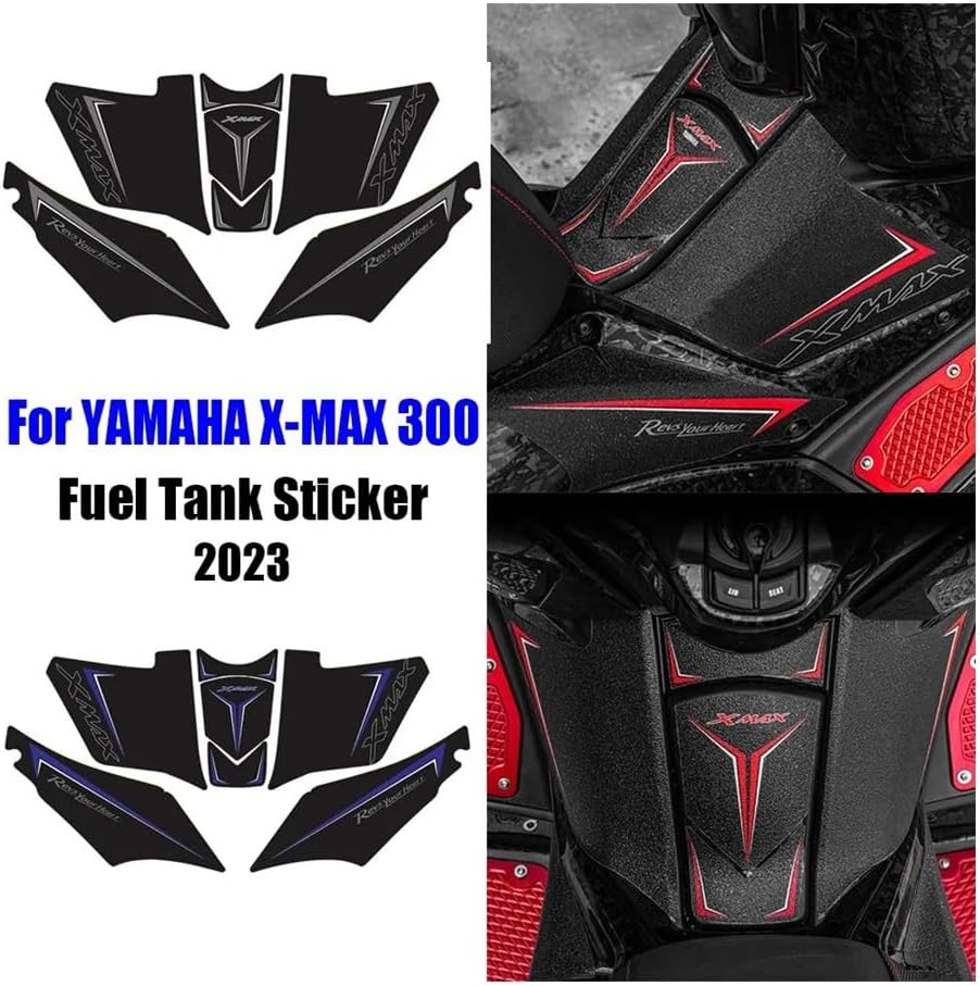 Motorbike Fuel Tank Sticker Protection Sticker for XMAX300 Xmax300 ...