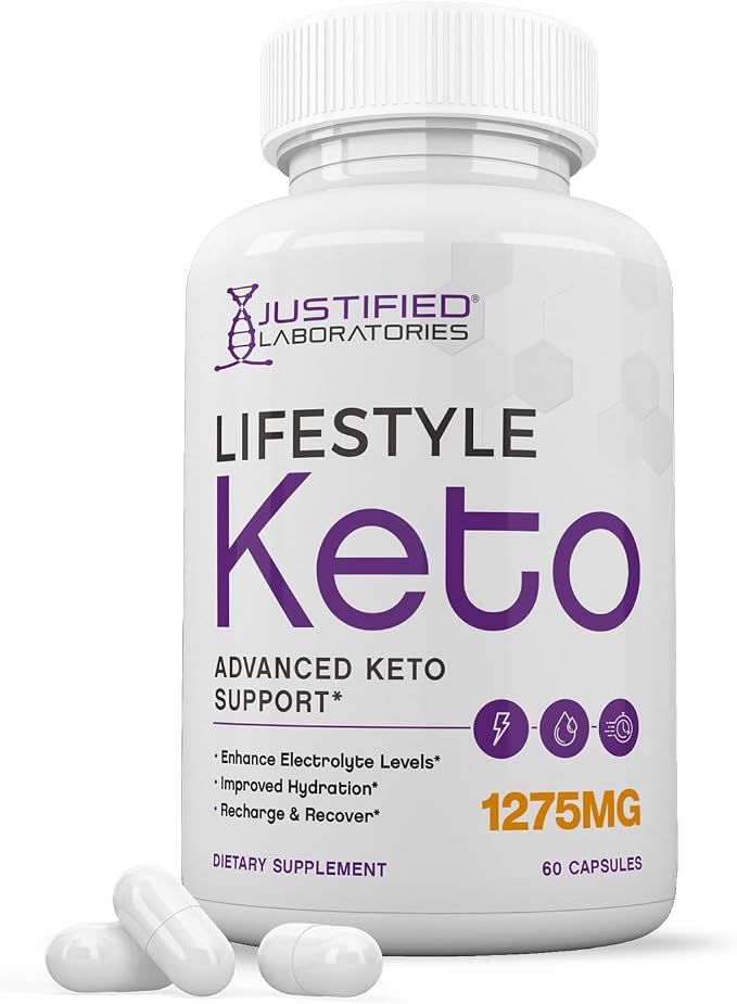 Amazon.com: Lifestyle Keto Pills 1275MG New & Improved Formula Contains ...