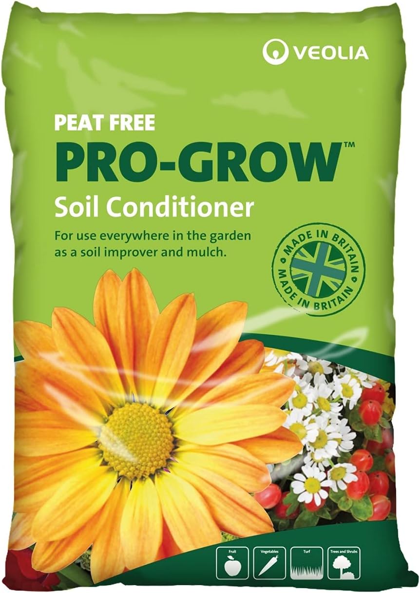 Pro-Grow 100% British Peat Free Soil Conditioner 30L Bag - Use ...