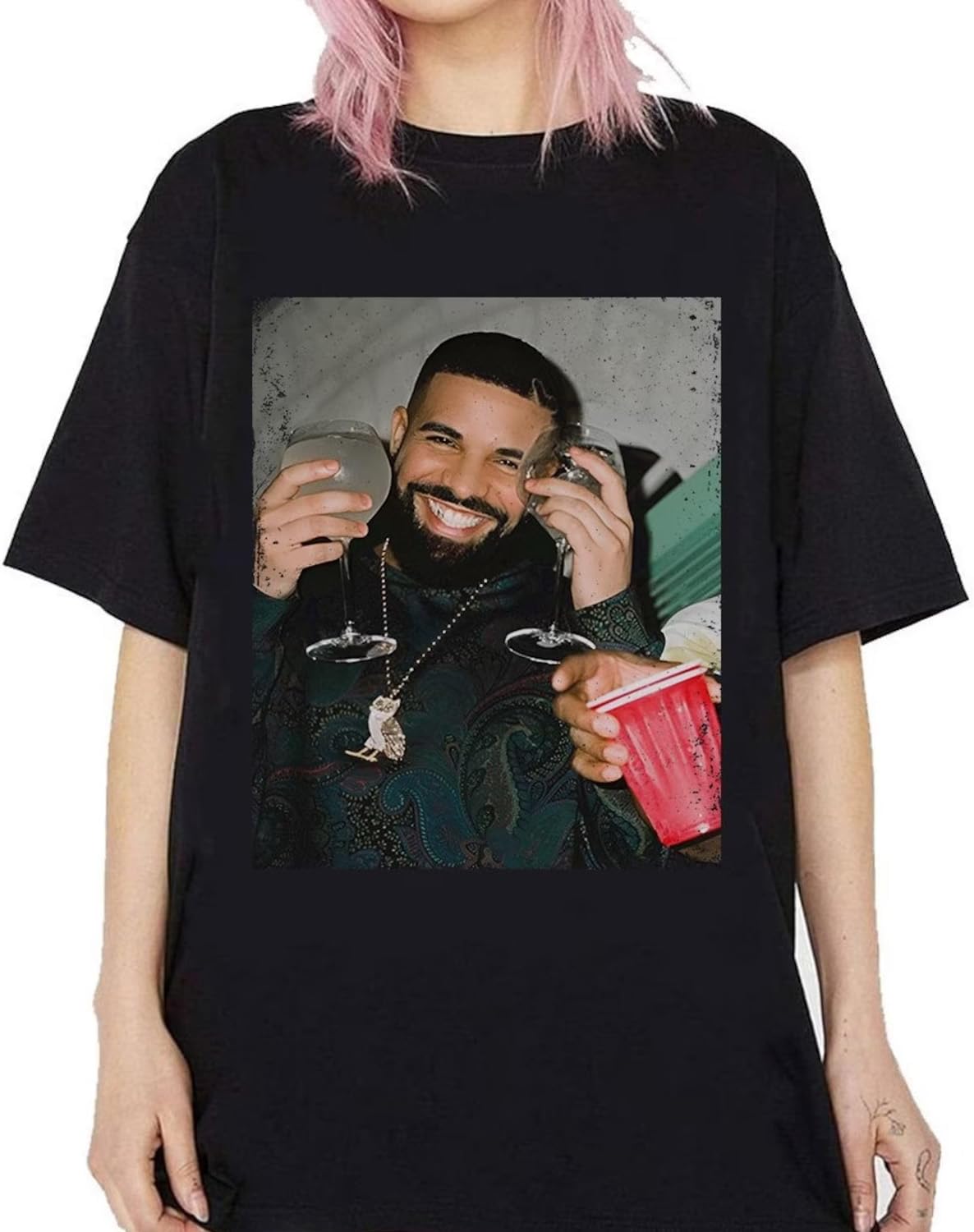 Amazon.com: Vintage Rapper Graphic Tee Merch Rap Hip Hop T-Shirt for ...