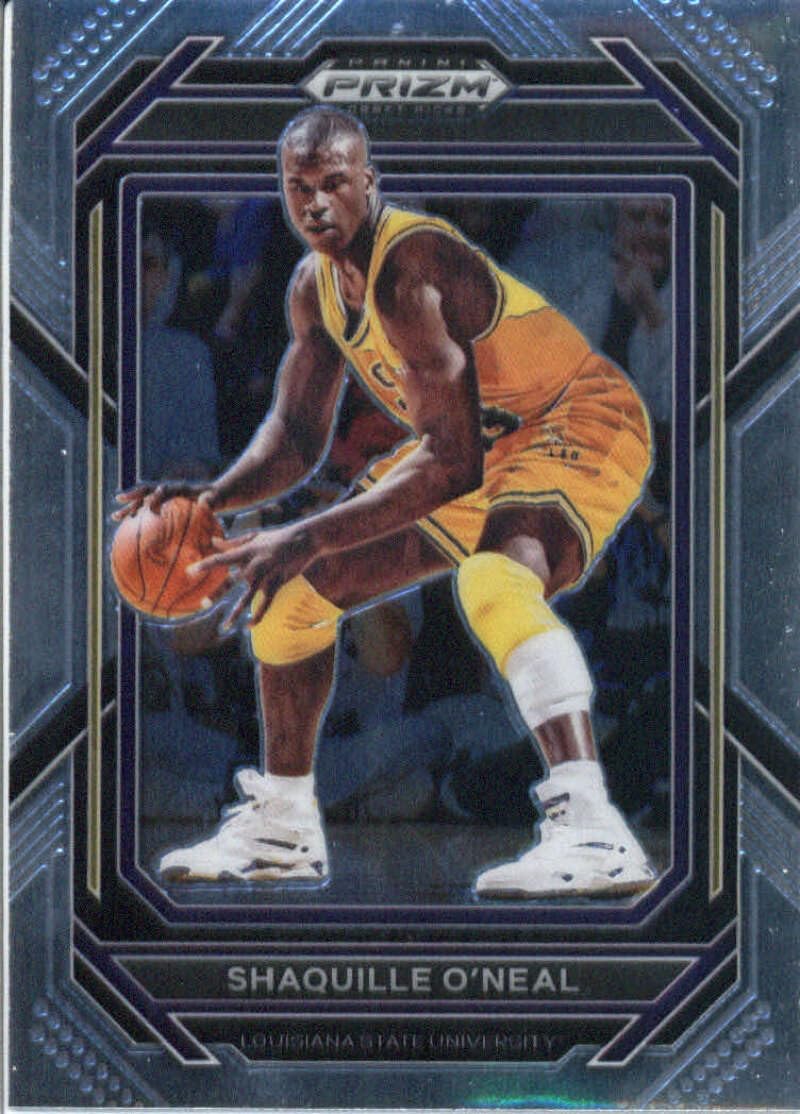 Amazon.com: 2023-24 Panini Prizm Draft Picks #92 Shaquille O'Neal LSU ...