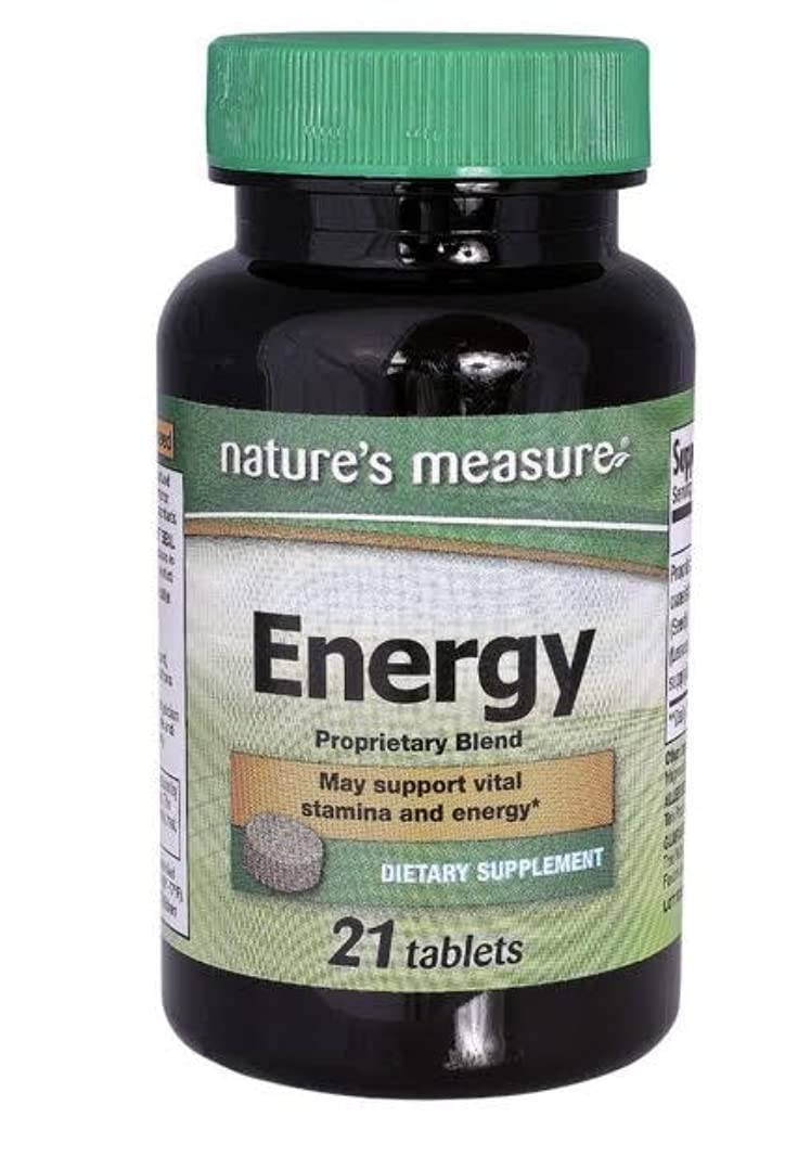 Amazon.com: Nature's Measure Energy TABS : Health & Household