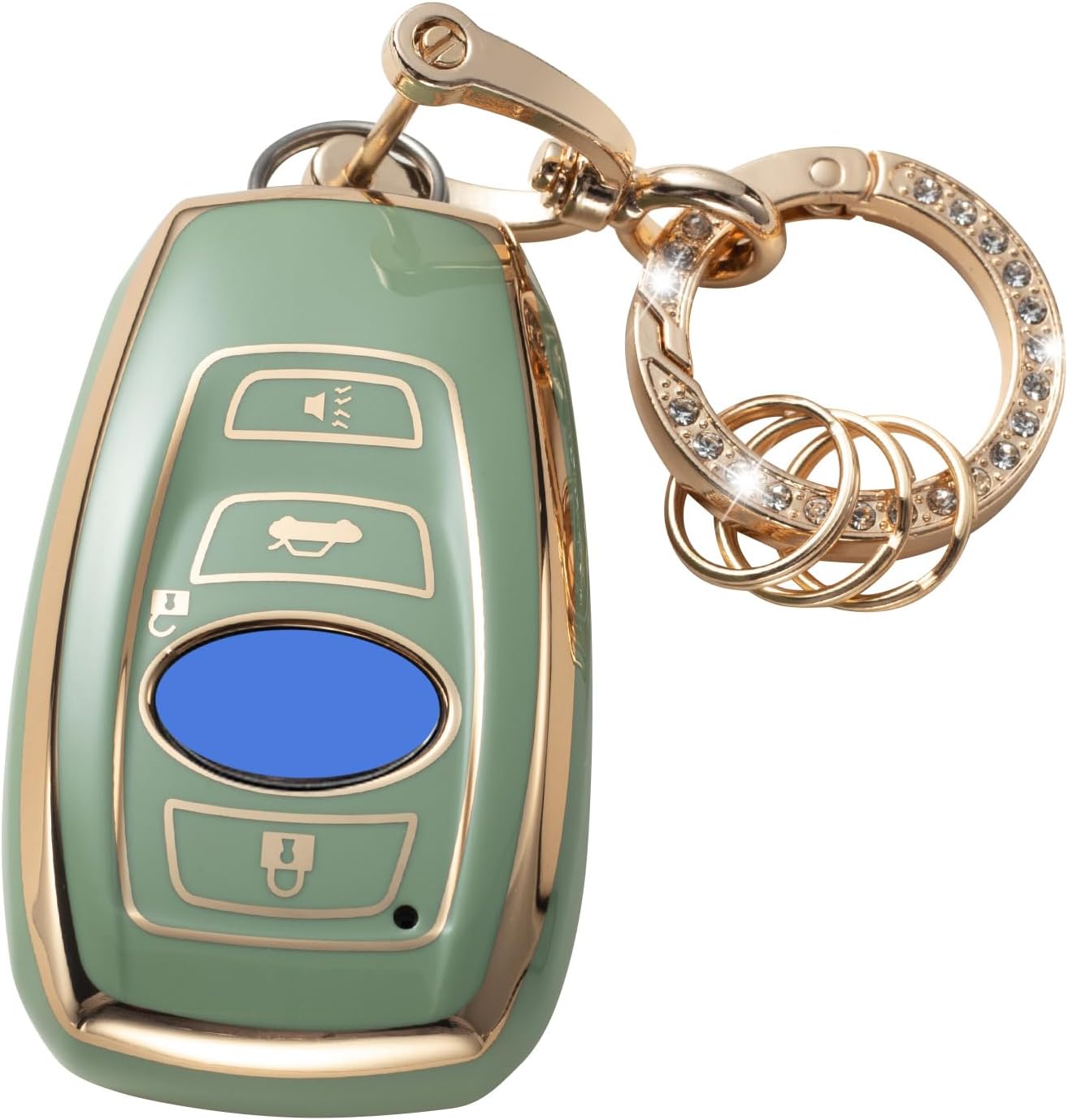 Amazon.com: Gematay for Subaru Key Fob Cover with Keychain, Key Shell ...