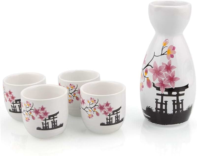 Amazon.com: Sake Sets - Sake Sets / Glassware & Drinkware: Home & Kitchen