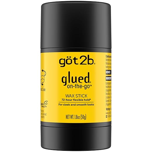 Amazon.com: got2b glued on-the-go wax stick, 1.8oz, sleek and slick ...