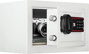 TIGERKING Digital Keypad Safe Box, 0.5 Cubic Feet Small Safe Money Safe ...