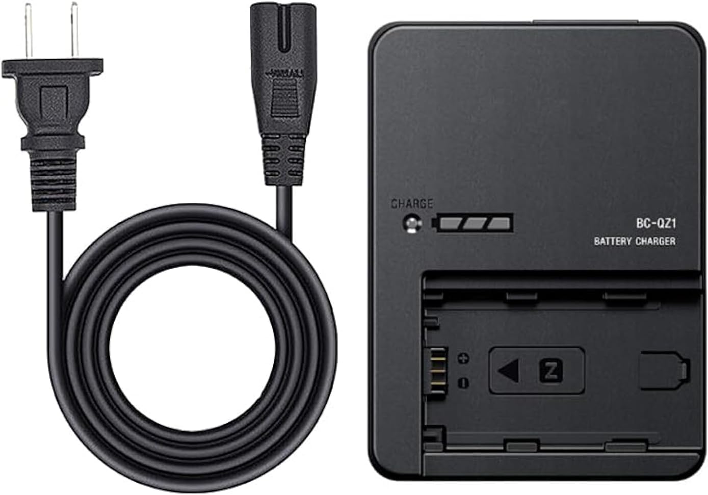Amazon.com : Sony BCQZ1 Z-Series Battery Charger, Black : Electronics