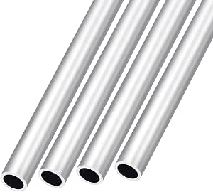 Amazon.com: METALLIXITY 6063 Aluminum Tube (12mm OD x 9mm ID x 300mm L ...