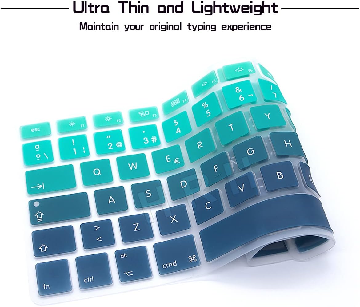 HRH Spanish Silicone Keyboard Cover Skin for MacBook Air 13,for MacBook ...