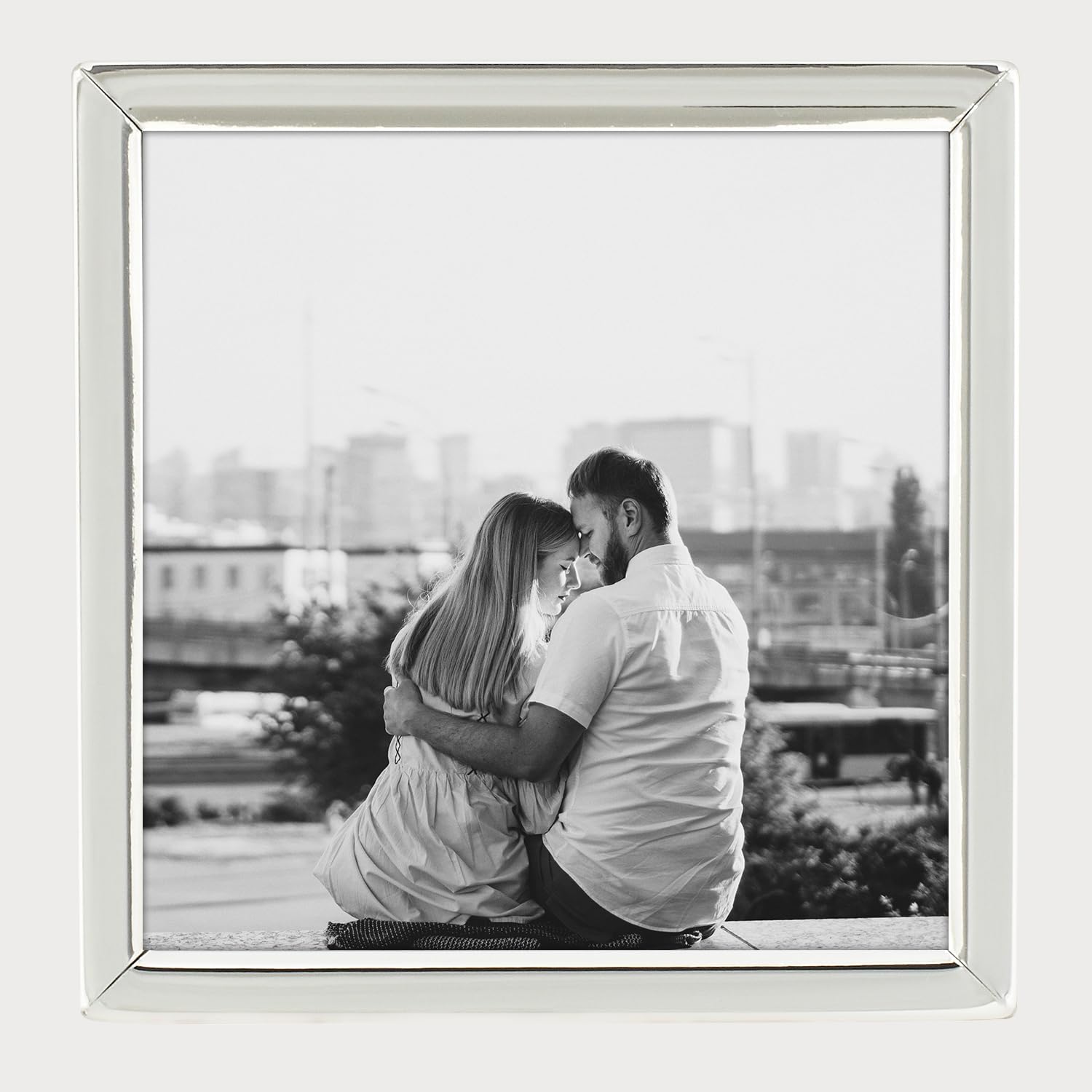 Snapklik.com : Slim Border Picture Frame, Tarnish Resistant Finish ...