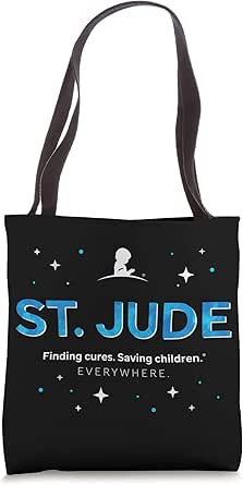 Amazon.com: St. Jude "Finding Cures. Saving Children. EVERYWHERE" Black ...