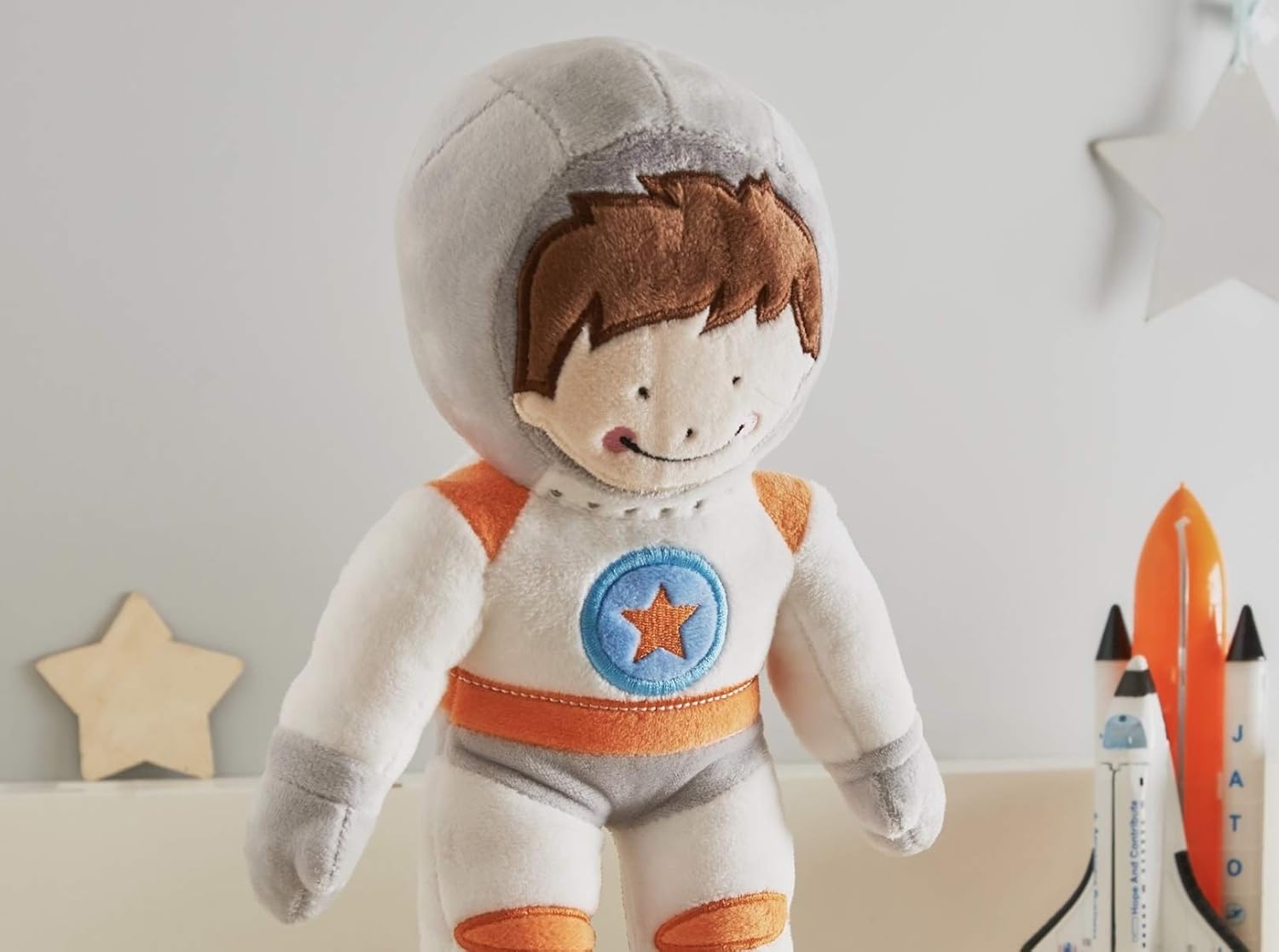 Storklings Astronaut Stuffed Plush Spaceman Soft Toy for Children in a ...