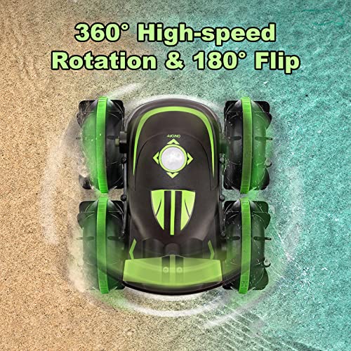 Snapklik.com : Amphibious Remote Control Car For Kids, 24GHz 4WD 360 ...