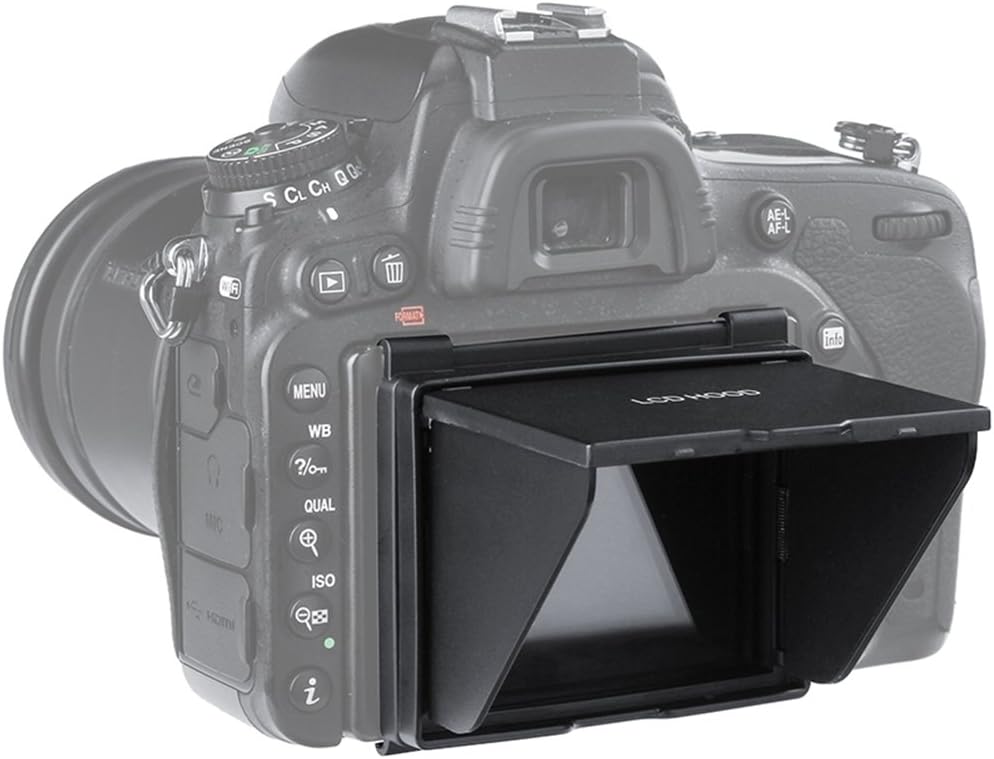 Amazon.com : STSEETOP Camera LCD Sun Shade Sun Hood Camera LCD ...