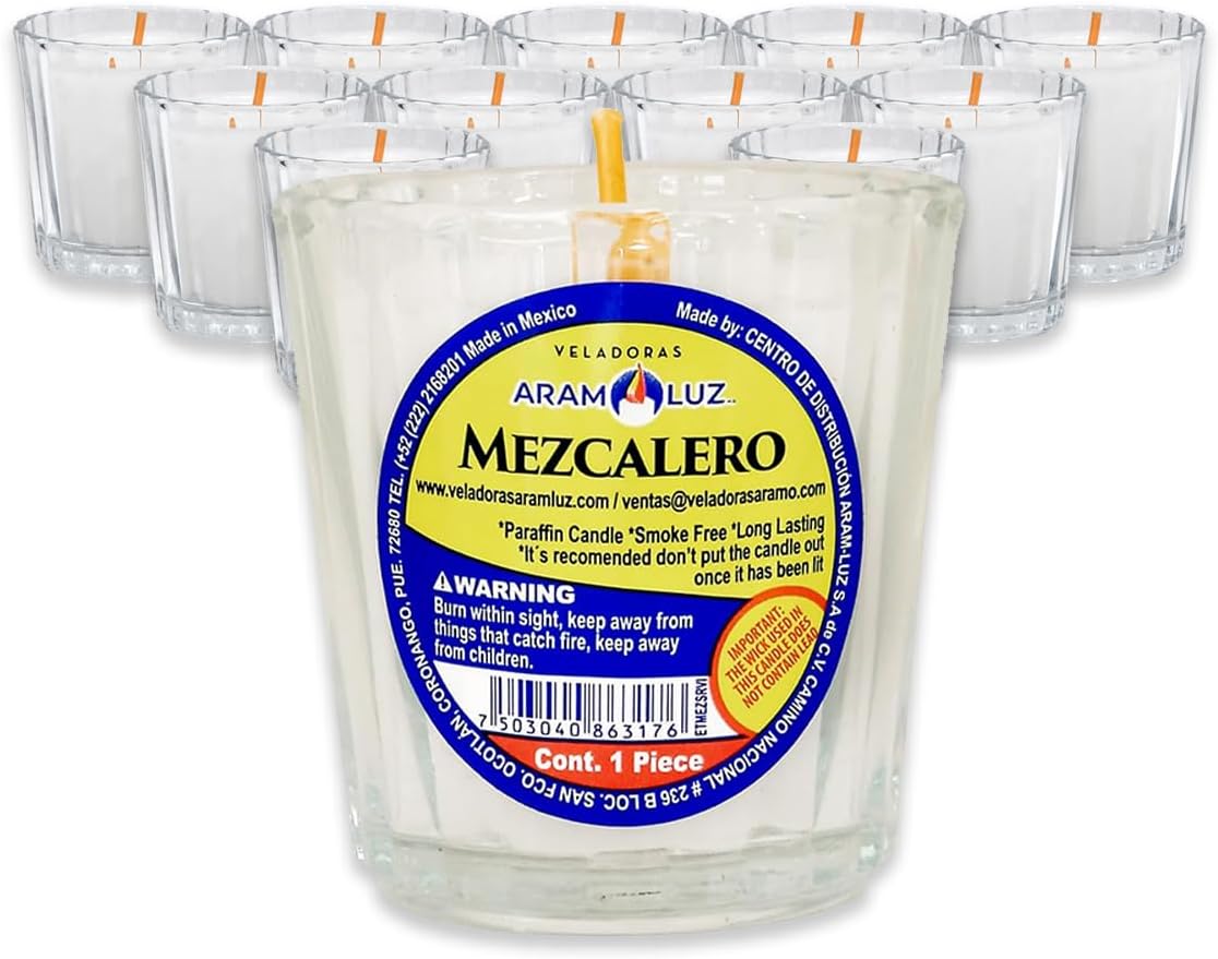 VELADORAS ARAMLUZ - Veladora Super Limonero en Vaso de Cristal | Pack ...