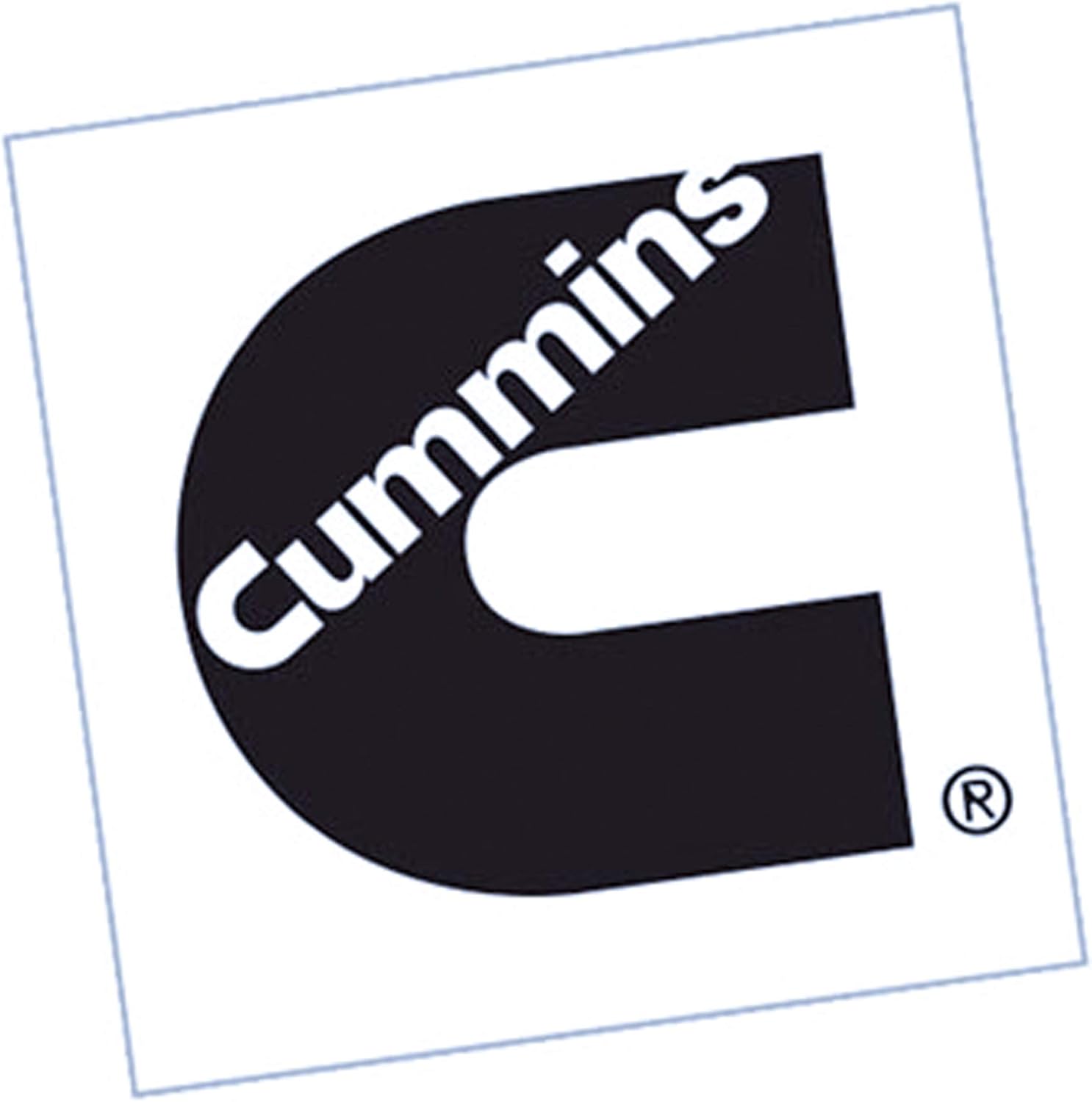 Amazon.com: Cummins Dodge Logo Emblem Window Decal Sticker Truck Tool ...