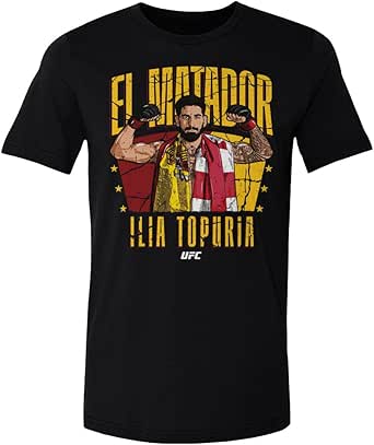 Amazon.com: 500 LEVEL Ilia Topuria UFC Shirt - Ilia Topuria El Matador ...
