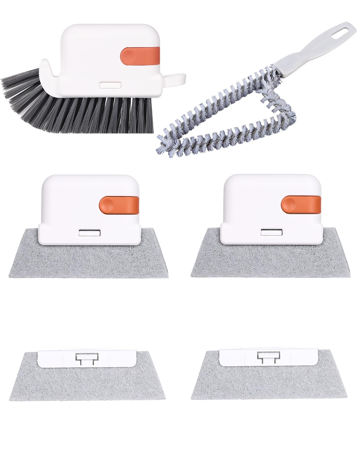 Amazon.com: Window Track Cleaner 6 PCS, Window Groove Cleaning Brush ...