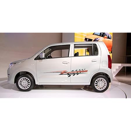 Speedwav Suzuki Wagon R Car Graphics 2 Side Decal Vinyl Decal Body ...