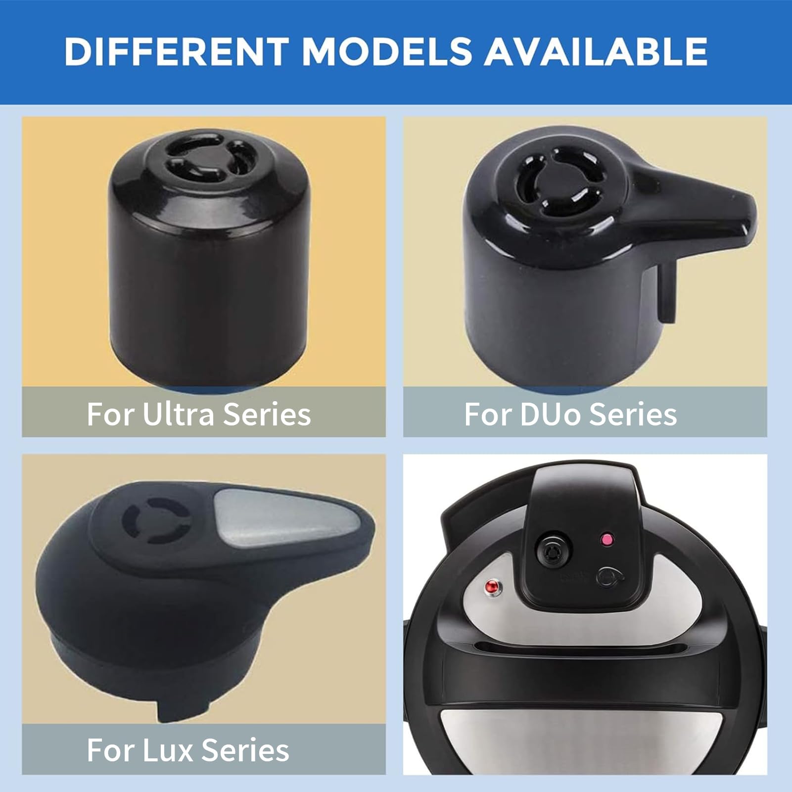 Snapklik.com : Steam Release Handle Steam Valve For Instant Pot 3