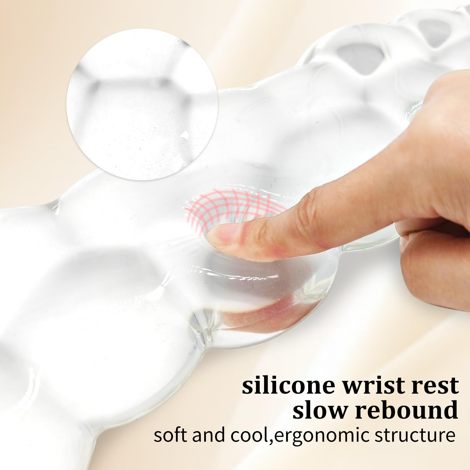 Wrist Rest Cloud Gel Cloud Keyboard And Mouse Wrist Rest Set Gradient ...