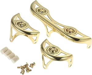 Amazon.com: ROYHH 3Pcs/Set Brass Key Guard for Alto Sax Saxophone Key ...
