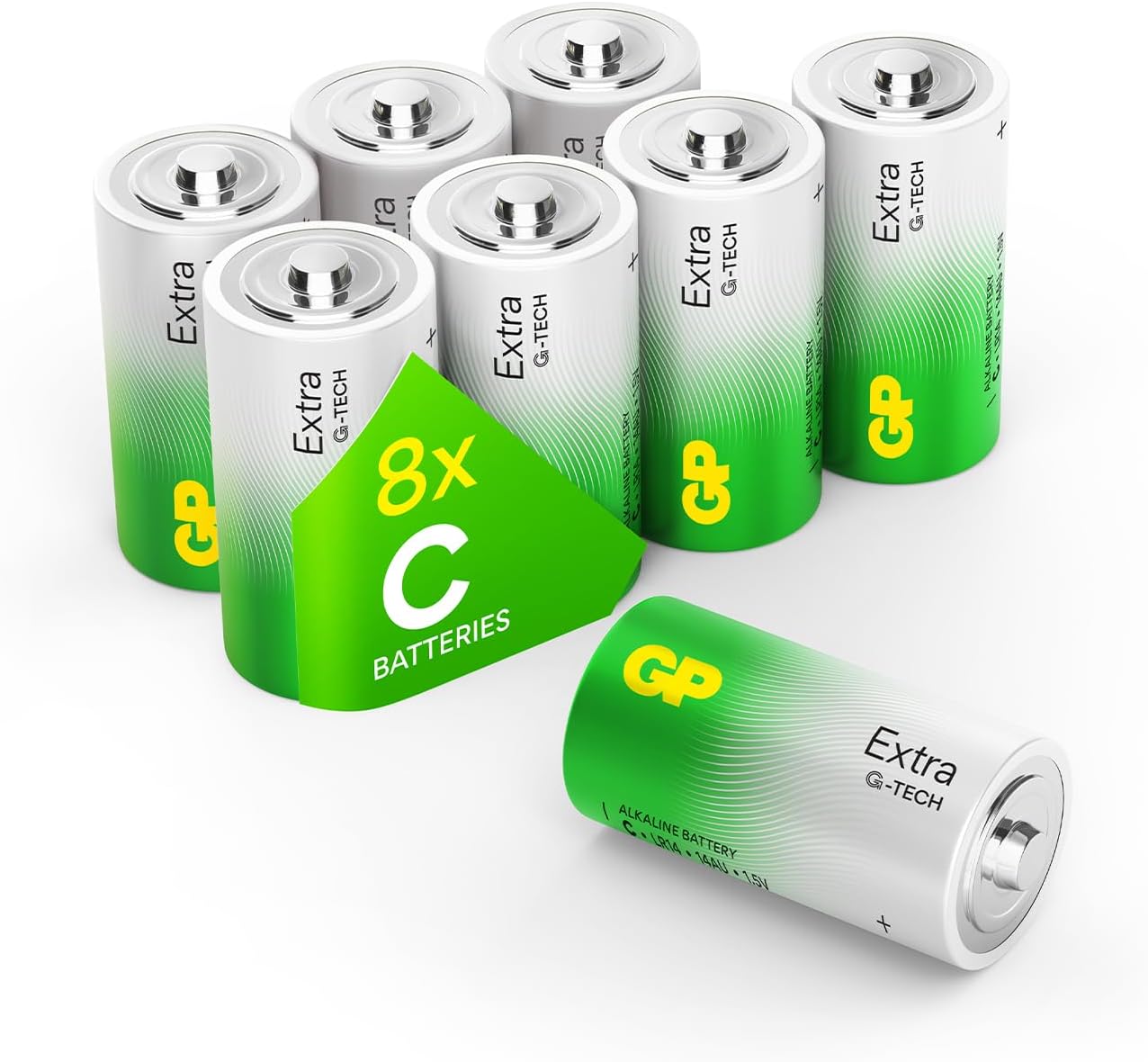 Energizer, Pilas Recargables C 2 Pilas, Blanco/Verde : Amazon.com.mx ...