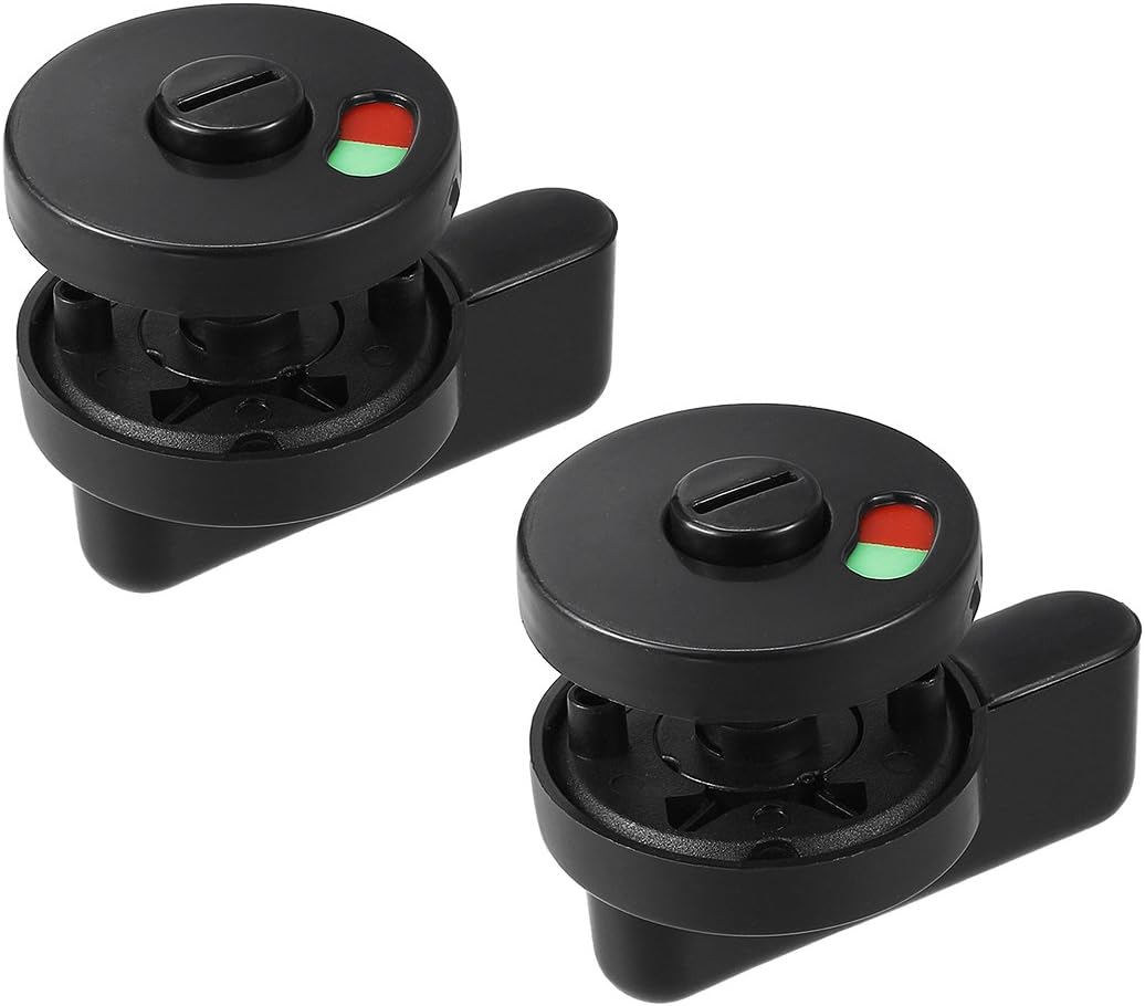 uxcell Privacy Indicator Door Lock 53mm Dia Plastic Nylon Indicating ...