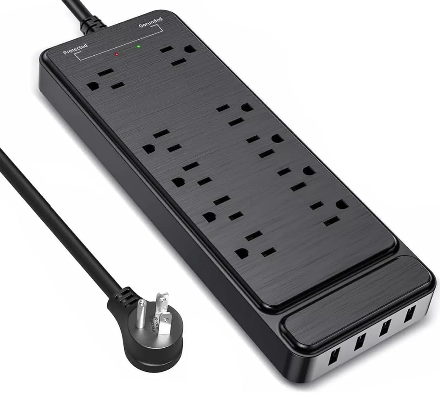 TESSAN Torre Multicontacto Regleta, 3 M Extension Electrica Conector ...