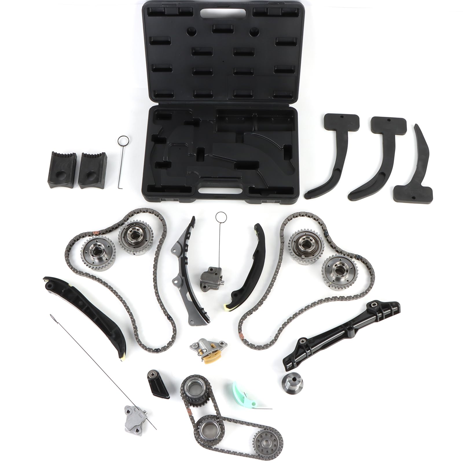 Snapklik.com : Timing Chain VVT Gear Solenoid Kit & Timing Chain Lock ...