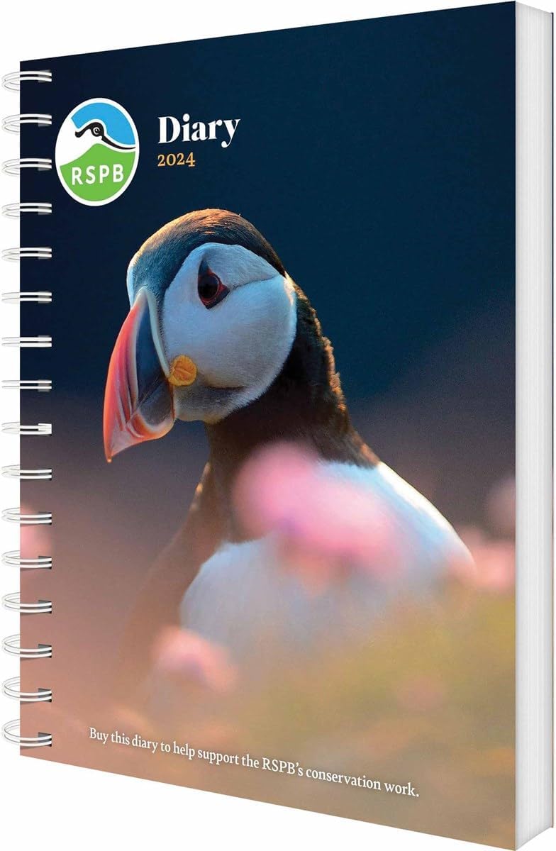 CAROUSEL CALENDARS RSPB Deluxe Diary 2024 : Amazon.co.uk: Stationery ...