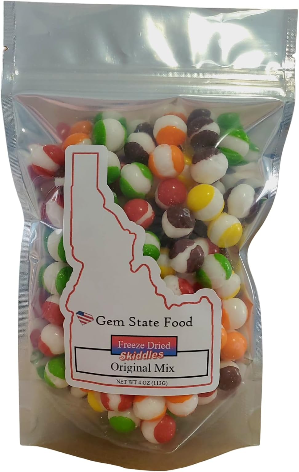 Amazon.com: Skittles POP'd Sour Freeze Dried Candy, 5.5 Oz Resealable ...