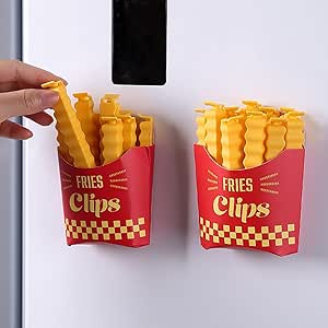 Amazon.com: 24 Pack Chip Clips Bag Clips Food Clips, Fridge Magnetic ...