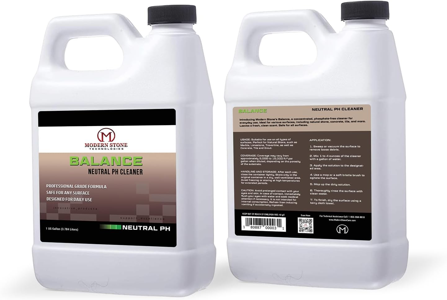 Amazon.com: Modern Stone Technologies Balance – Neutral pH Stone, Tile ...