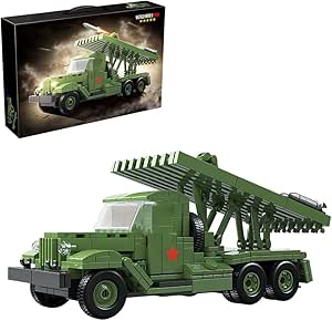 Amazon.com: DIYIV Main Battle Tank Building Kit, Russian Katyusha BM-13 ...
