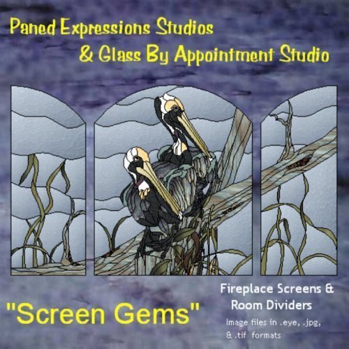 Stained Glass Pattern Collection - Screen Gems by Paned Expressions ...
