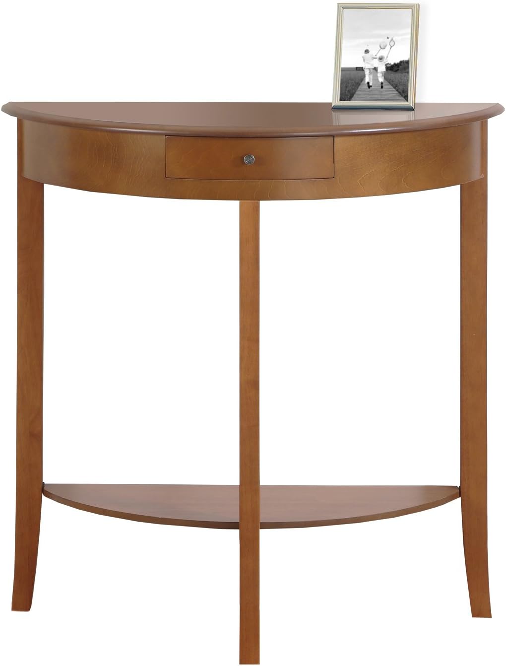 Amazon.com: Furnituremaxx 31" Long Oak Hall Console : Home & Kitchen