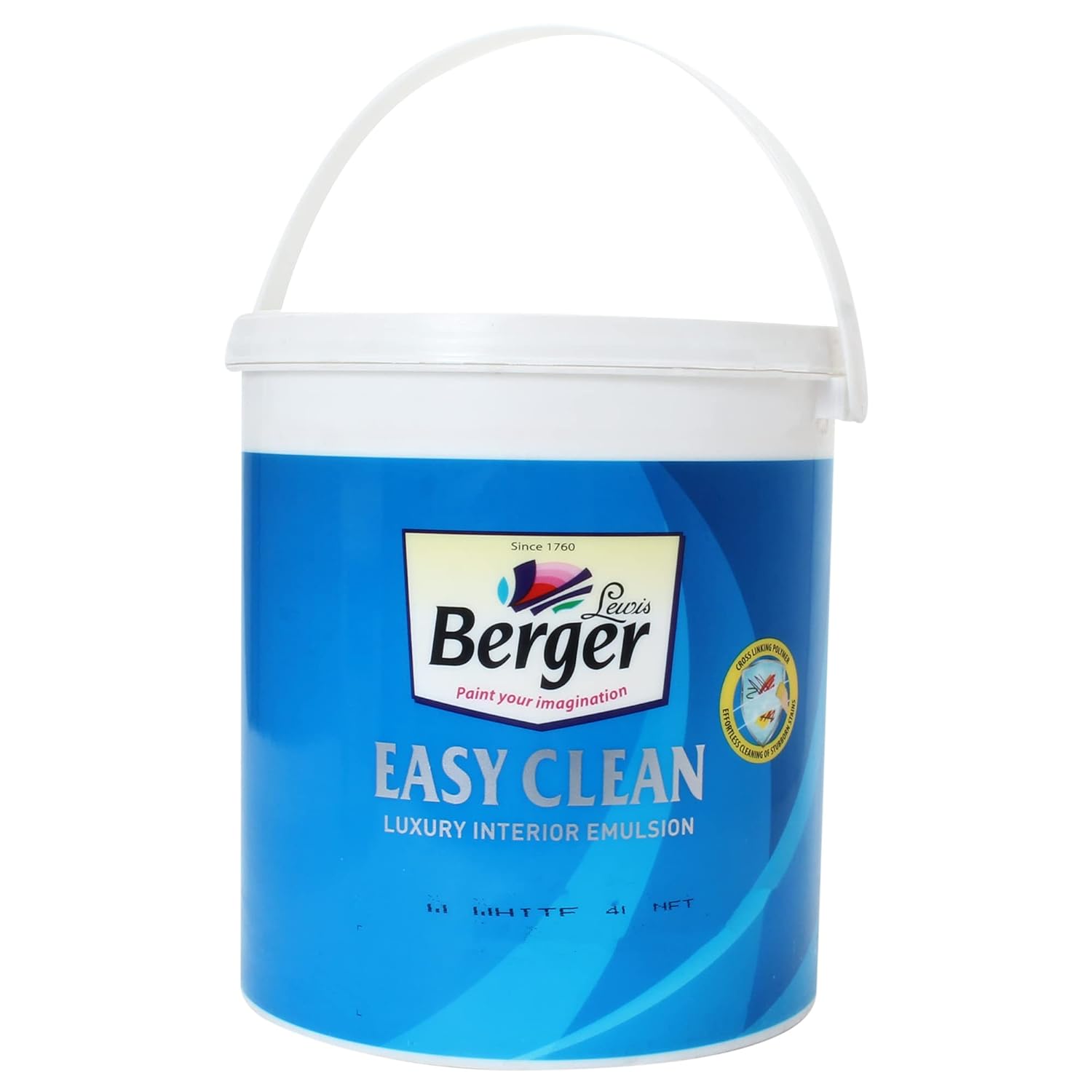 BERGER Easy Clean White-White-4 L : Amazon.in: Home Improvement
