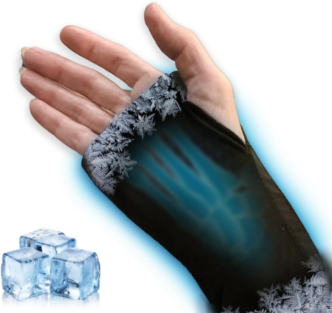Amazon.com: Wrist Hot and Cold Therapy Gloves, Compression Ice Gloves ...