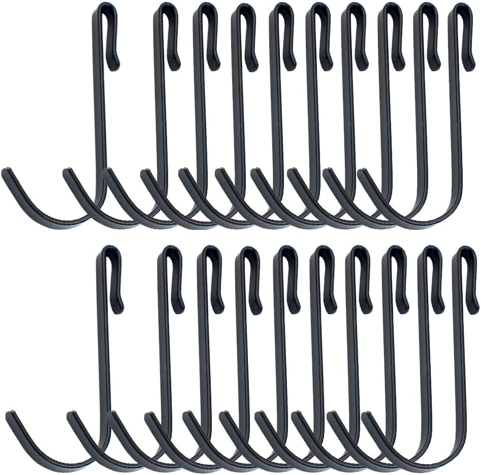 Amazon.com: DGOL 20 Packs Stainless Steel Black 2-1/2 inch Long Snap On ...